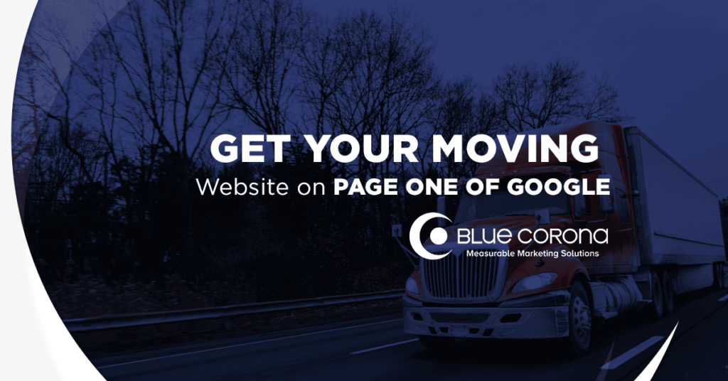 How To Get Your Moving Company On Page 1 Of Google Search Results
